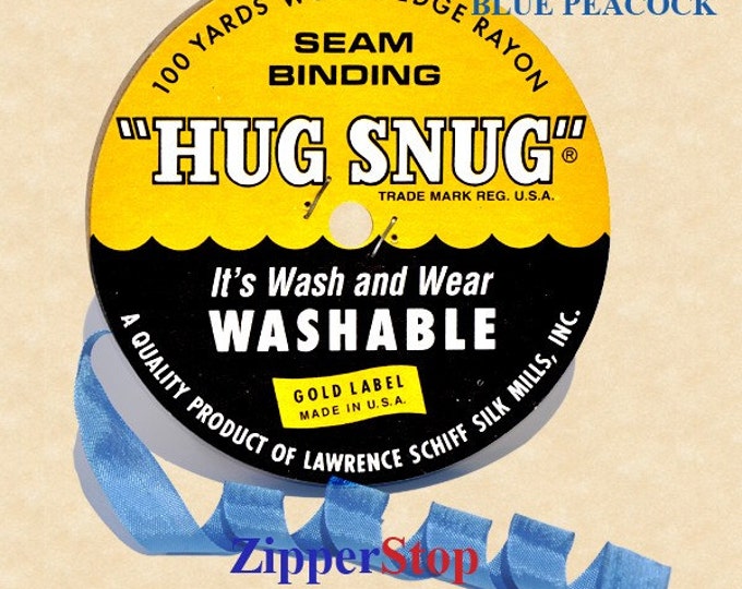 Hug Snug Seam Binding 100-yds Roll 1/2inch Wide Hug Snug 755 BLUE ...