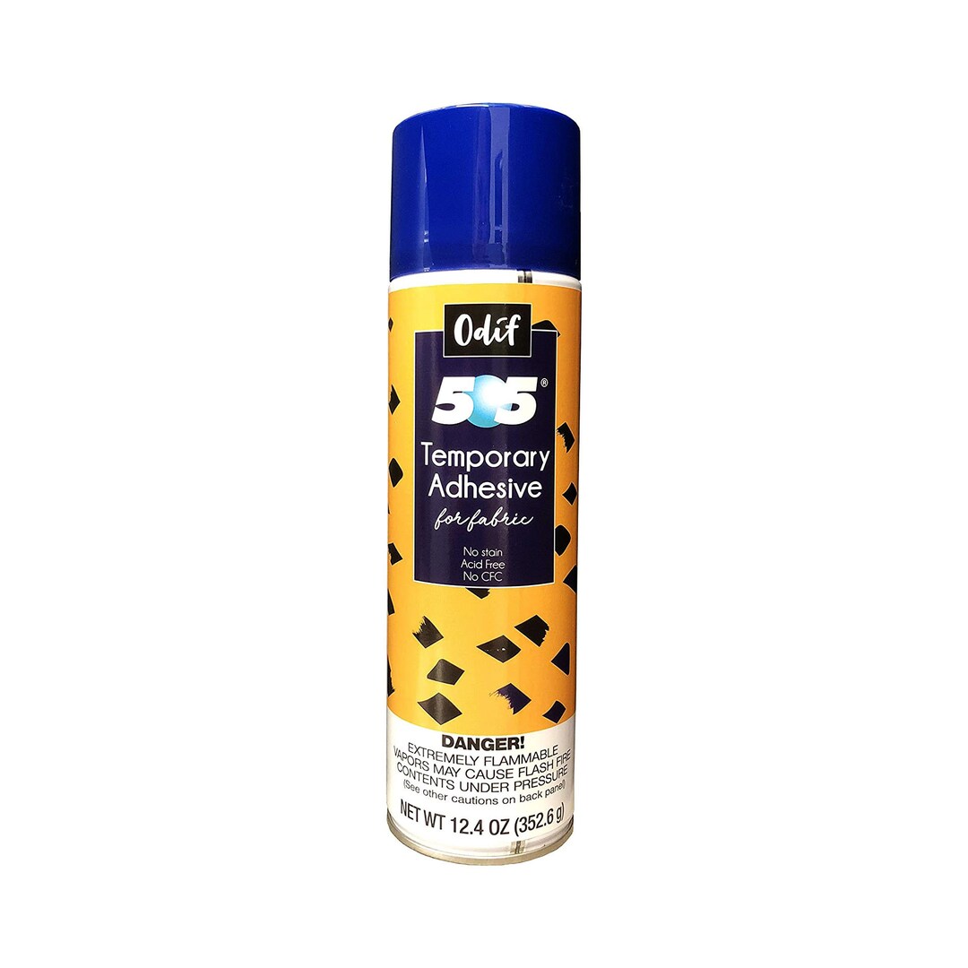 Odif USA 505 Spray and Fix Temporary Fabric Adhesive 12.4oz- - Etsy