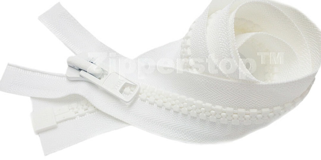 YKK #10 VISLON Separating Zipper – Heavy Duty Plastic, Coat Jacket - Etsy