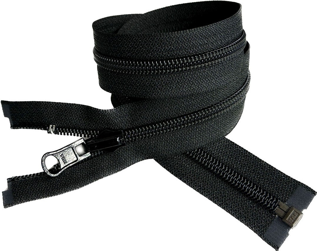 YKK #5 Nylon Coil Reversible Heavy Jacket Zipper Separating Made in the ...