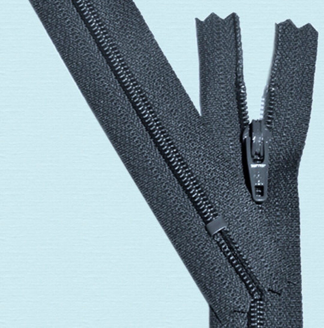 72 Inch Dark Grey Zippers YKK Number 3 Skirt and Dress Color 579 Closed ...