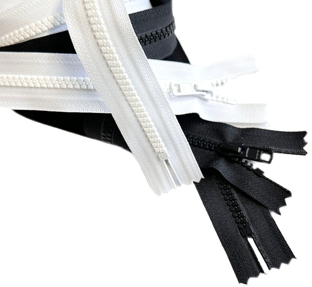 YKK #5 49" - 79" Molded Plastic VISLON Closed End (non-separating ...