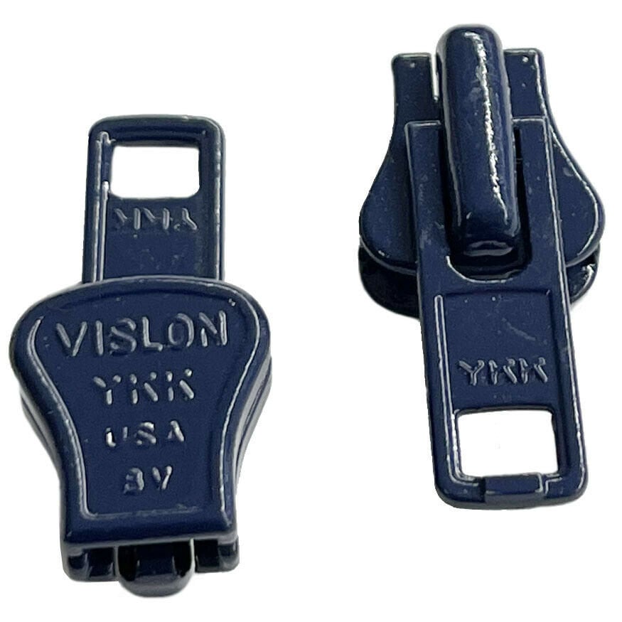 YKK #8 Vislon Original Sliders for a Molded Plastic Jacket Zipper - 2 ...