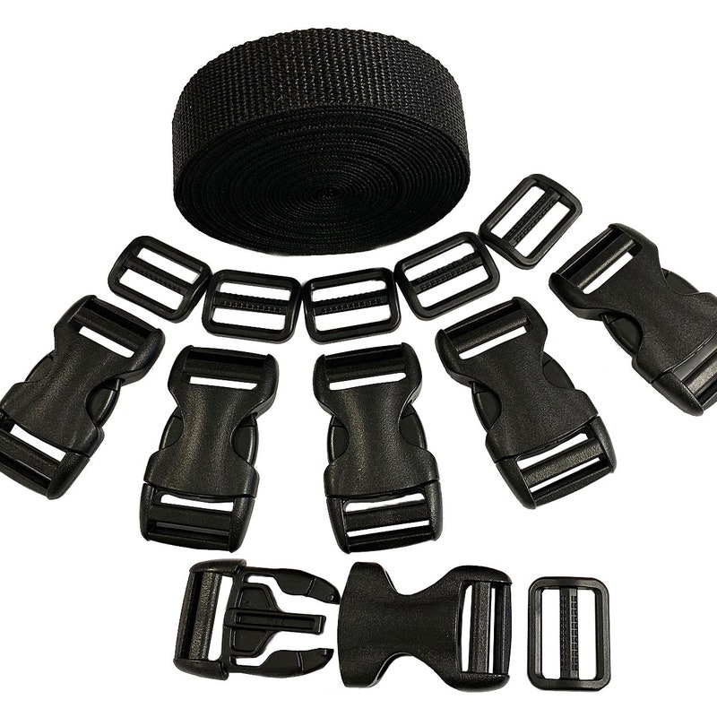 Nylon Webbing Straps With Buckles - Etsy