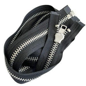 YKK #8 Aluminum Metal Heavy Duty Jacket Zippers for Sewing Coats Crafts ...