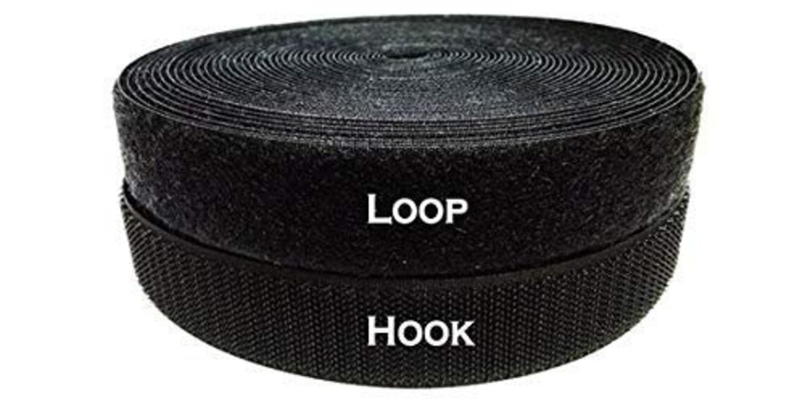 YKK Hook and Loop Sew on (1 Inch, 10 Yards) - Etsy