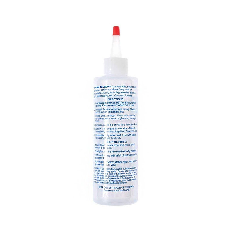 Magna-tac Glue 809 /permanent Adhesive / 8 Ozzipperstop - Etsy