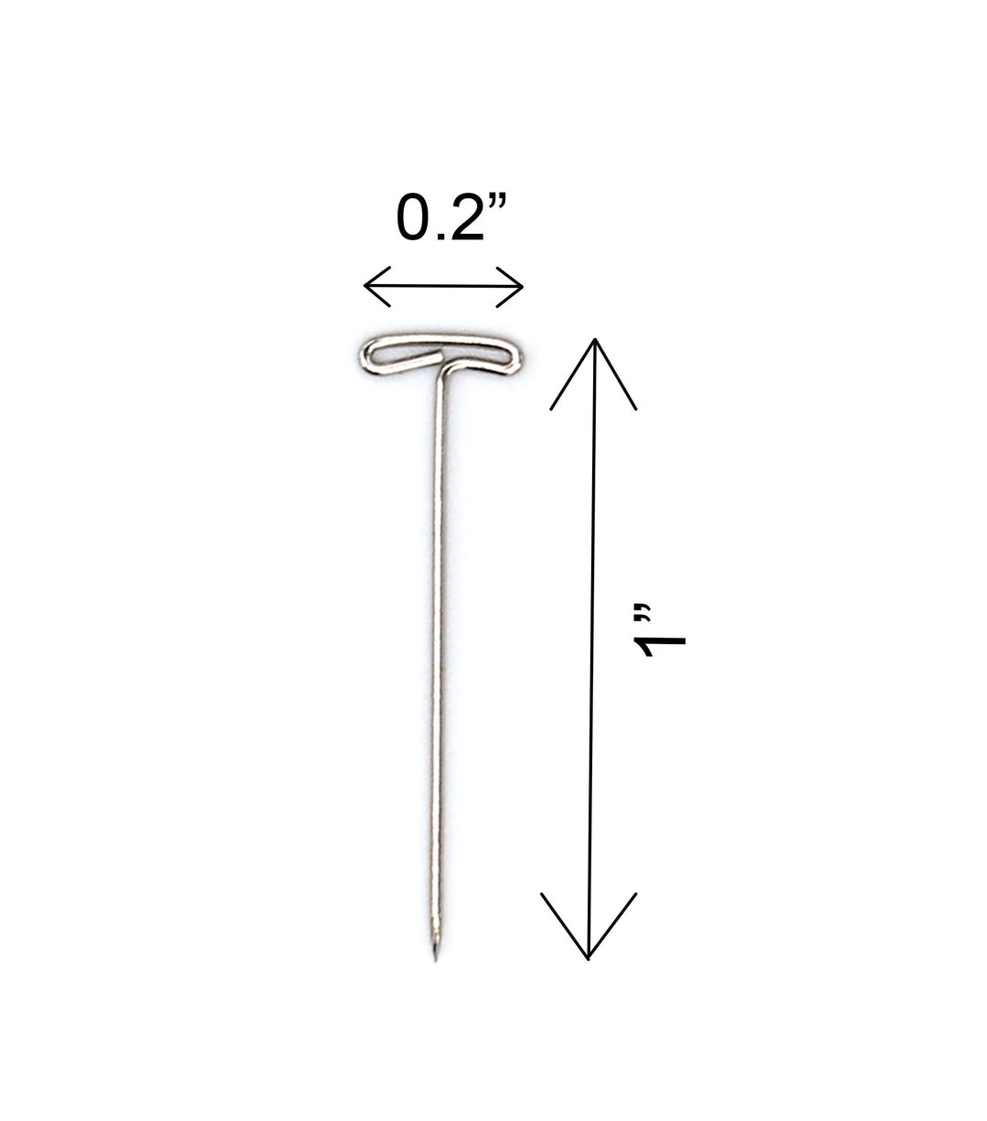 Precision Point Prym Dritz Number 16 Steel T-pins 1/2 Lb Box - Super ...