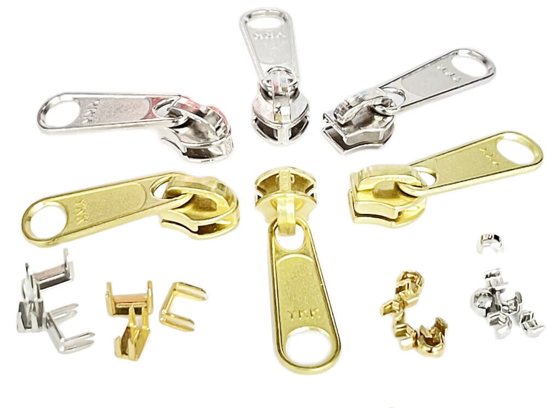 YKK #5 Coil Slider Original Zipper Repair Kit Solution Made in the ...
