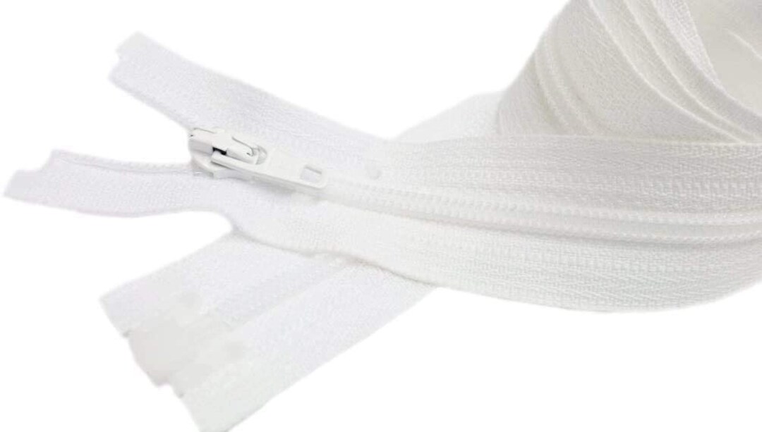 YKK #3 Nylon Coil Jacket Zipper for Sewing Craft & Apparel -color Black or White Available in 10 ...