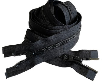 42 Separating 2way Zipper Nylon Coil Dual Zipper 5 - Etsy