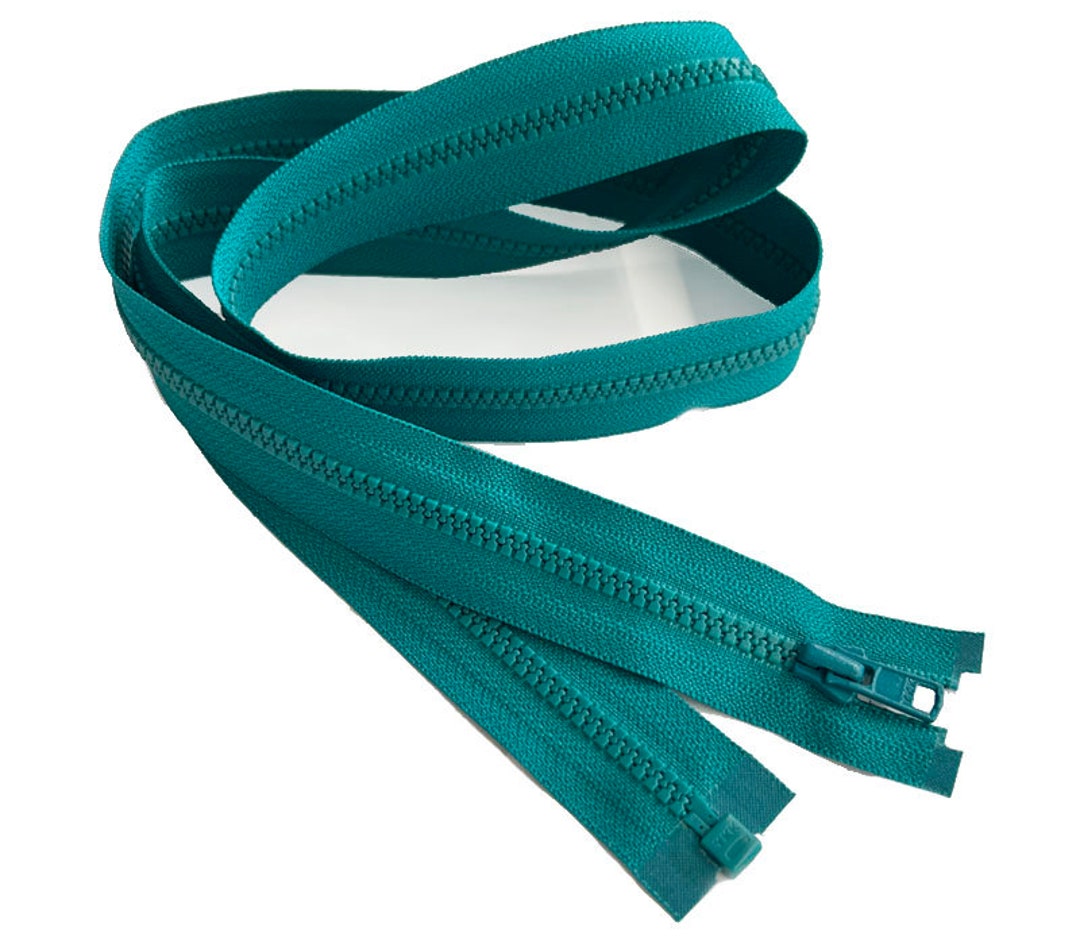 YKK #3 4" - 36" VISLON Molded Plastic Light Weight Jacket Zipper Separating by Each Select ...