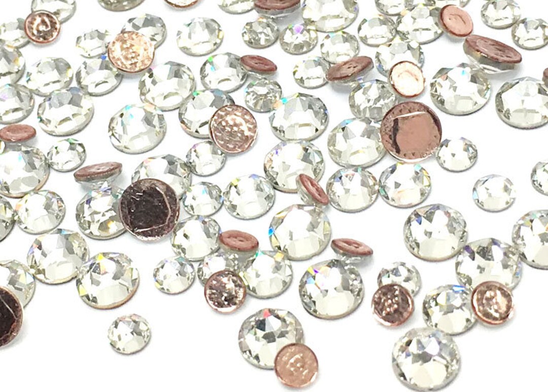 Sale 144pcs Swarovski 2078 XIRIUS Flatbacks HOTFIX Iron-on Rhinestones for Nail Art or Crafts ...