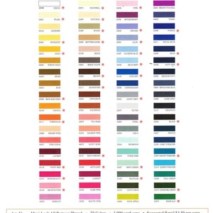 MAXI LOCK All Purpose Serger Thread 3000 Yards~ Every Color Available ...