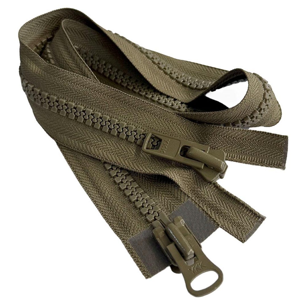 YKK #10 Two-way Molded Plastic VISLON Heavy Duty Separating (jacket) Heavy Duty Zipper for Coat ...