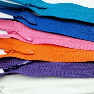 9 Inch YKK Conceal 20 Zippers~ - Invisible Zippers WHOLESALE Price ...