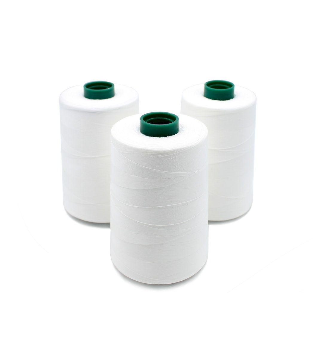 TEX40 - Perma Core Poly-wrap Poly Sewing Thread 6,000 Yards ( 3 Spools ...