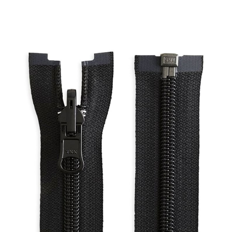 YKK 5 Nylon Coil Reversible Heavy Jacket Zipper Separating - Etsy