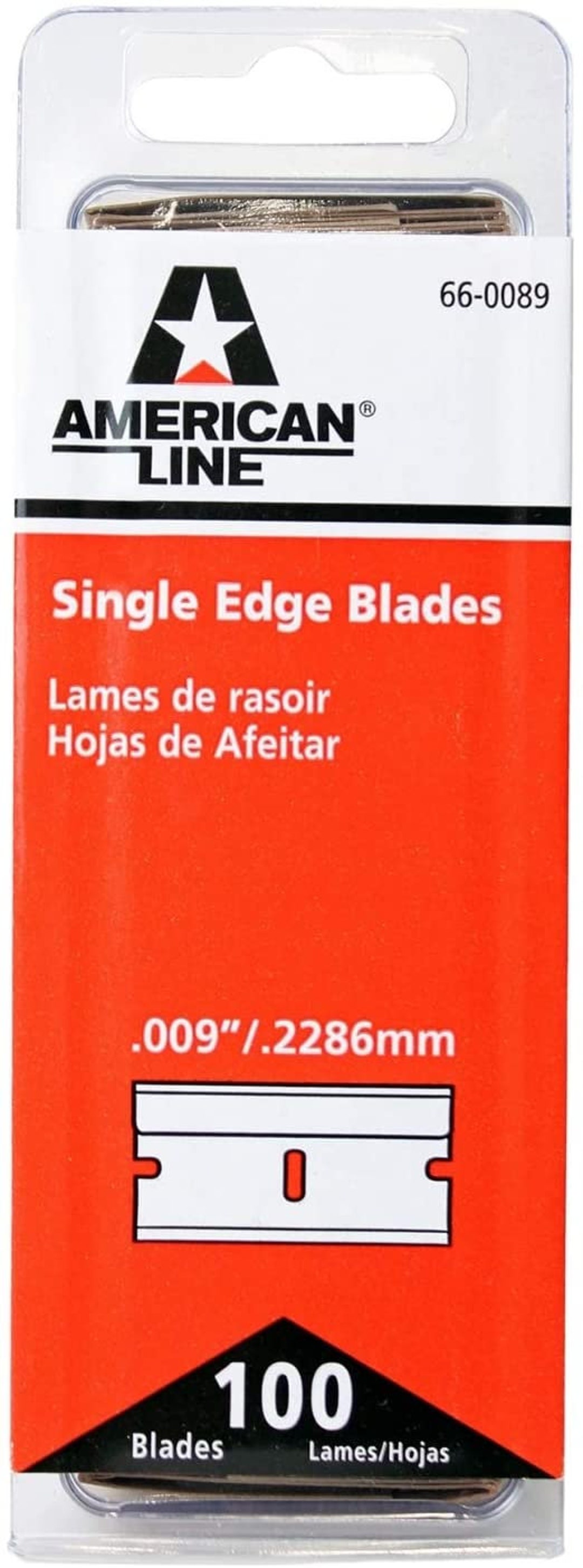 Razor Blades - Single Edge - (100) per Box - Duro Edge Blades ...