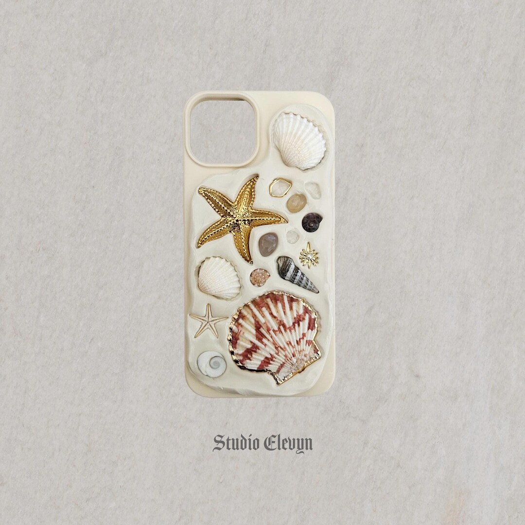 Customizable Coastal Seashell Memor Inspired Phone Case. Each Item is ...