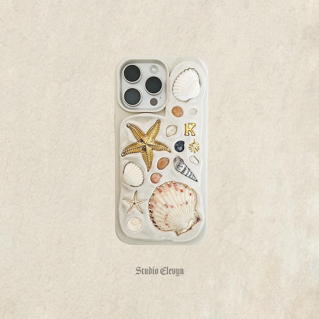 Coastal | Customizable Seashell Mosaic Phone Case. Each Item is ...