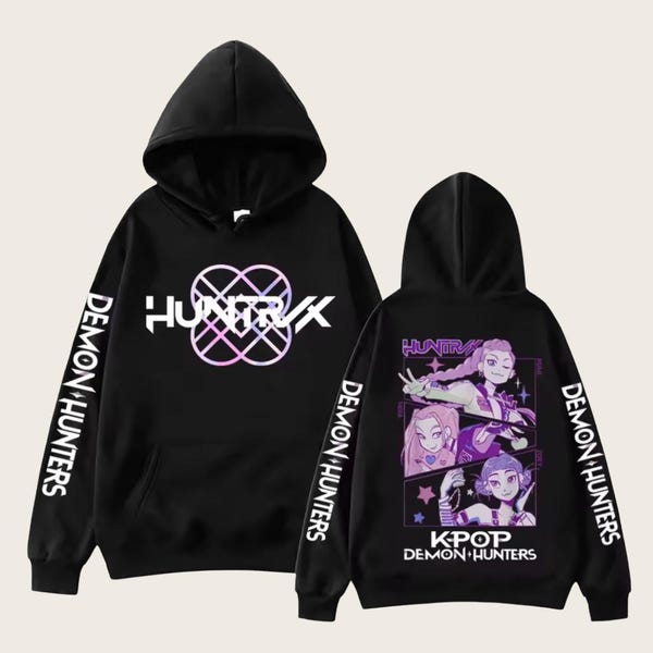 Kpop Demon Hunters Hoodies - Etsy UK