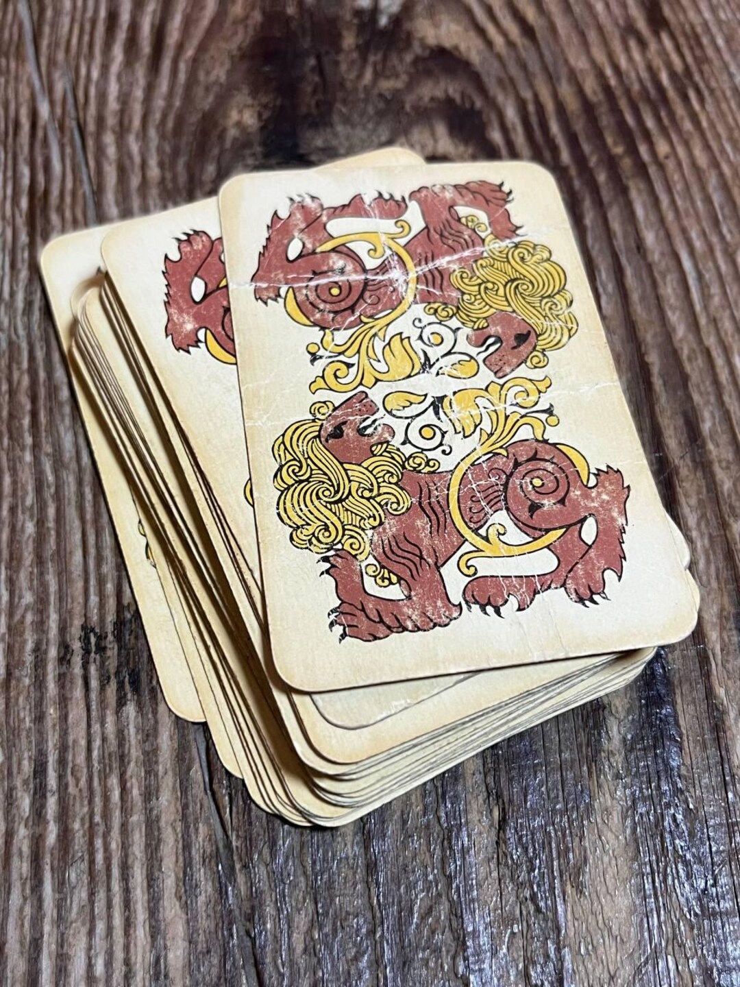 Soviet Vintage Playing Cards 1971, USSR Collectible Playing Cards ...