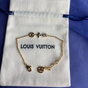 Louis Vuitton Upcycled Bracelet Etsy