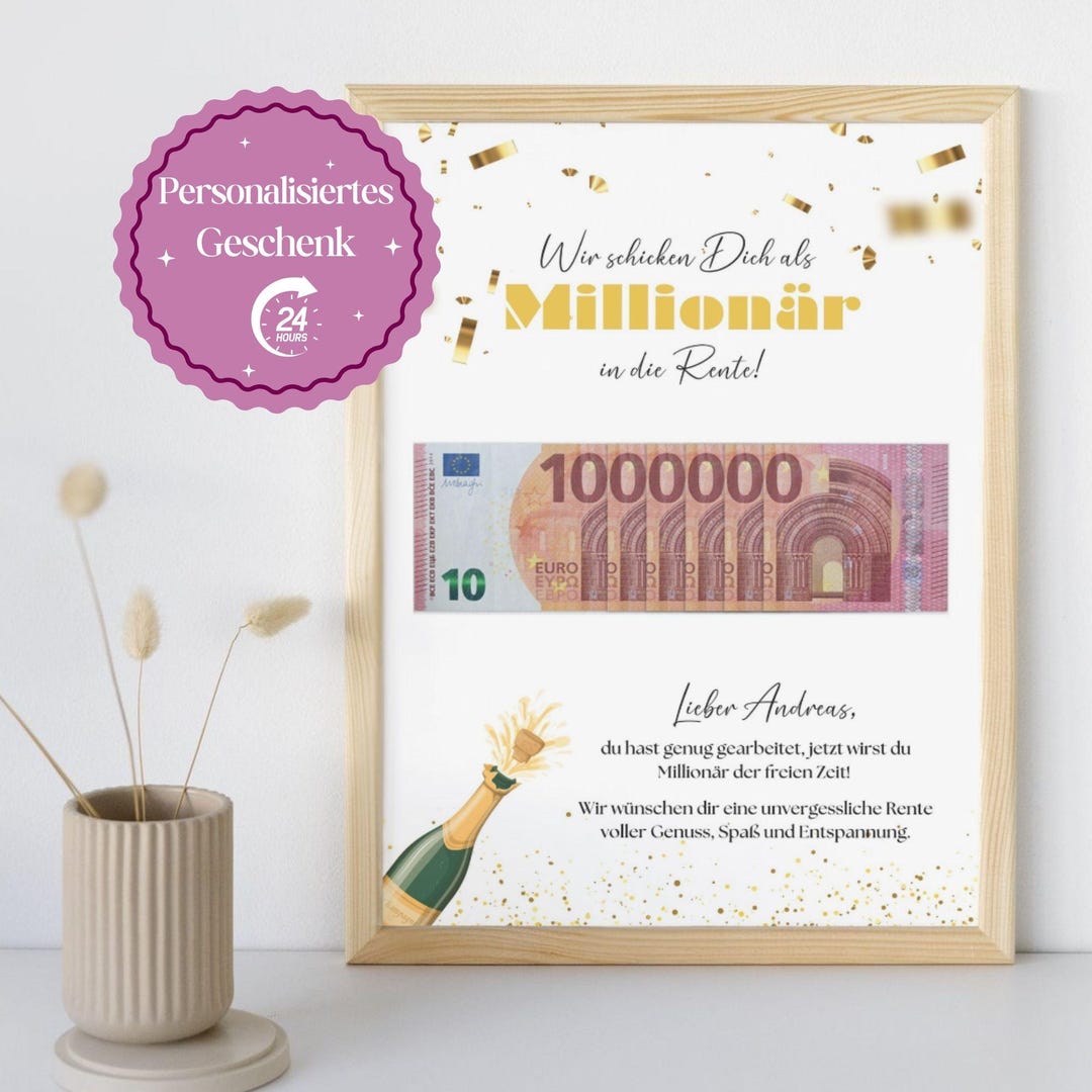 Personalized Farewell Gift Colleague Immediately Available for Printing ...