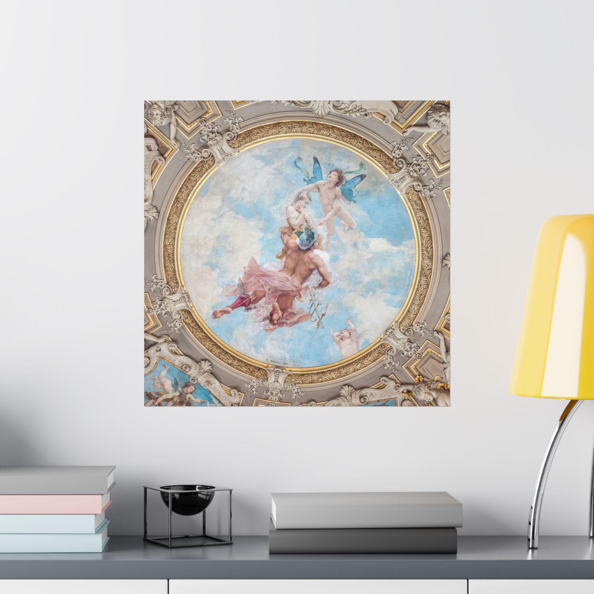 Antique Renaissance Matte Vertical Posters Vintage Wall Art Prints ...