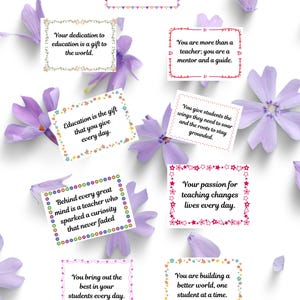 Motivation for Teachers |uplifting Notes for Teachers| Gift for ...