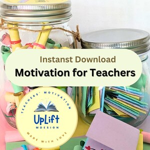 Motivation for Teachers |uplifting Notes for Teachers| Gift for ...