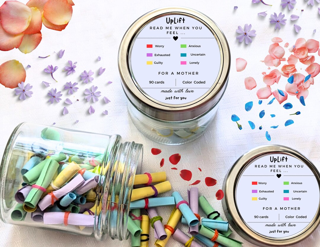 Printable Color-coded Motivation for Moms, Offering Daily Emotional ...