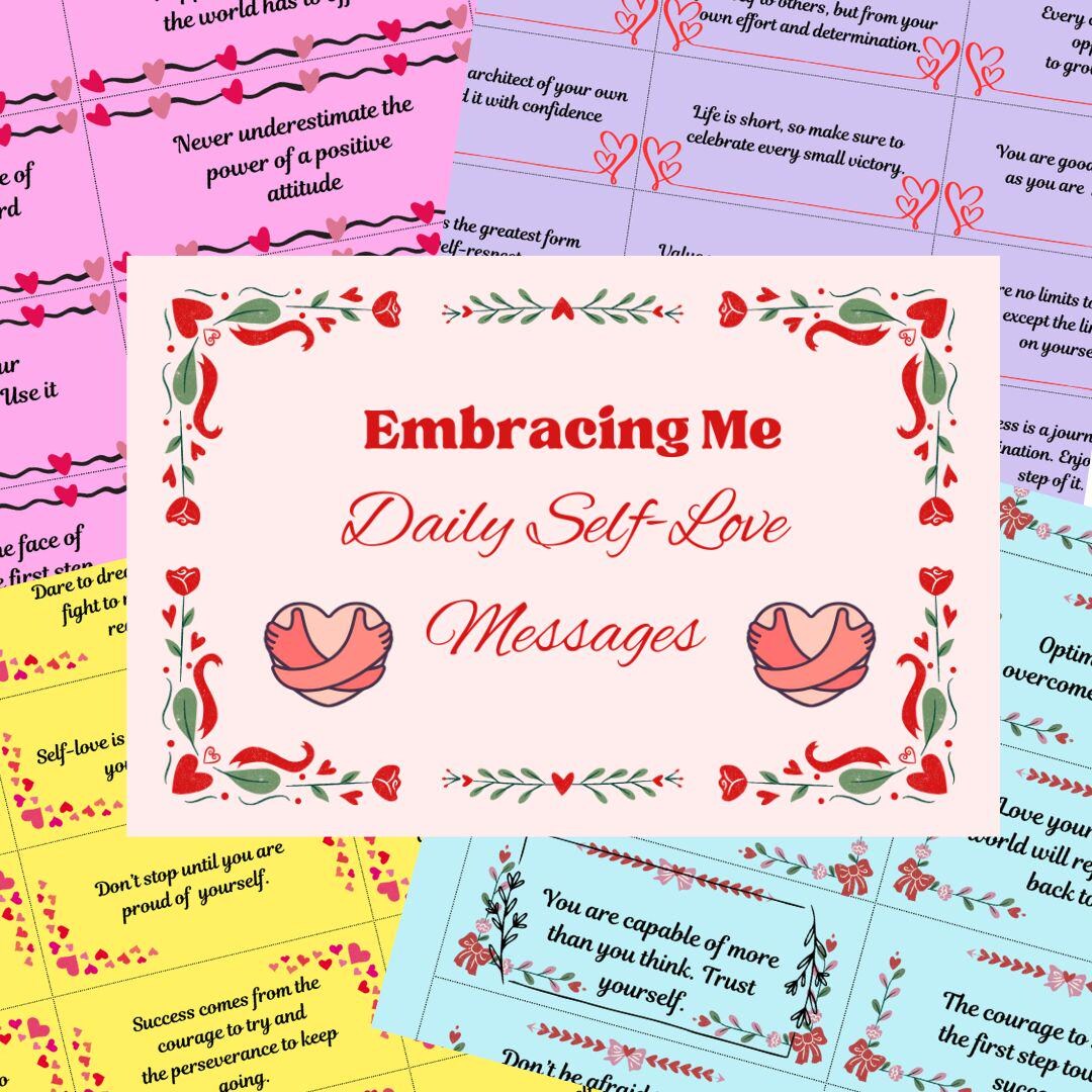 Self-love Affirmation Cards: 60 Printable Positive Quotes (PDF) - Etsy