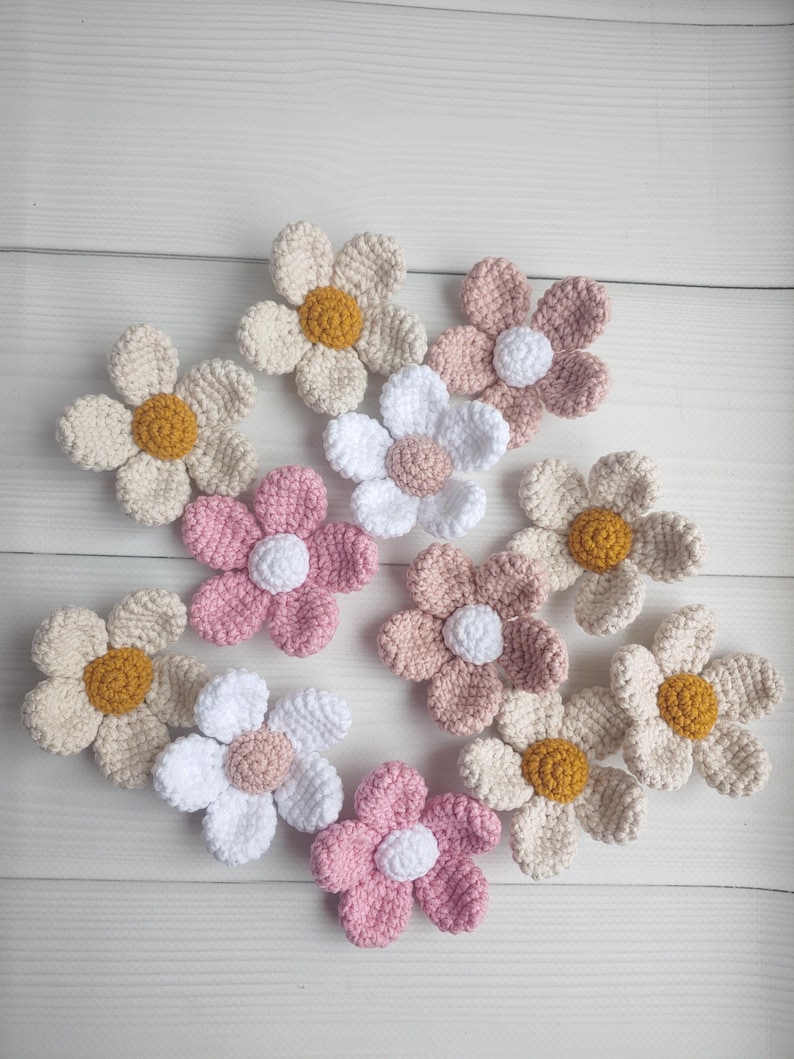 Pattern Crochet Pattern, Flower Crochet Pattern, Flower Crochet Pattern ...