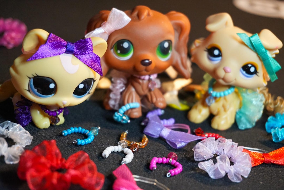 Littlest Pet Shop Clothing Set Accessories Petshop Outfit Dress Skirt ...