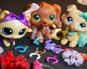 Littlest Pet Shop Accessory Set LPS Set - Etsy