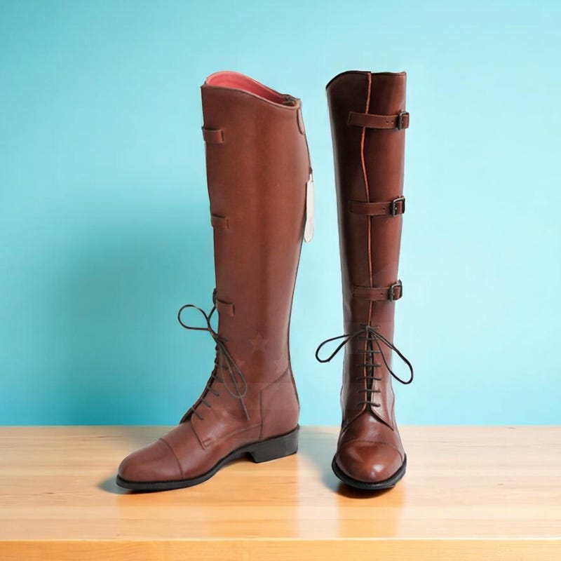 Vintage Riding Boot 7 - Etsy