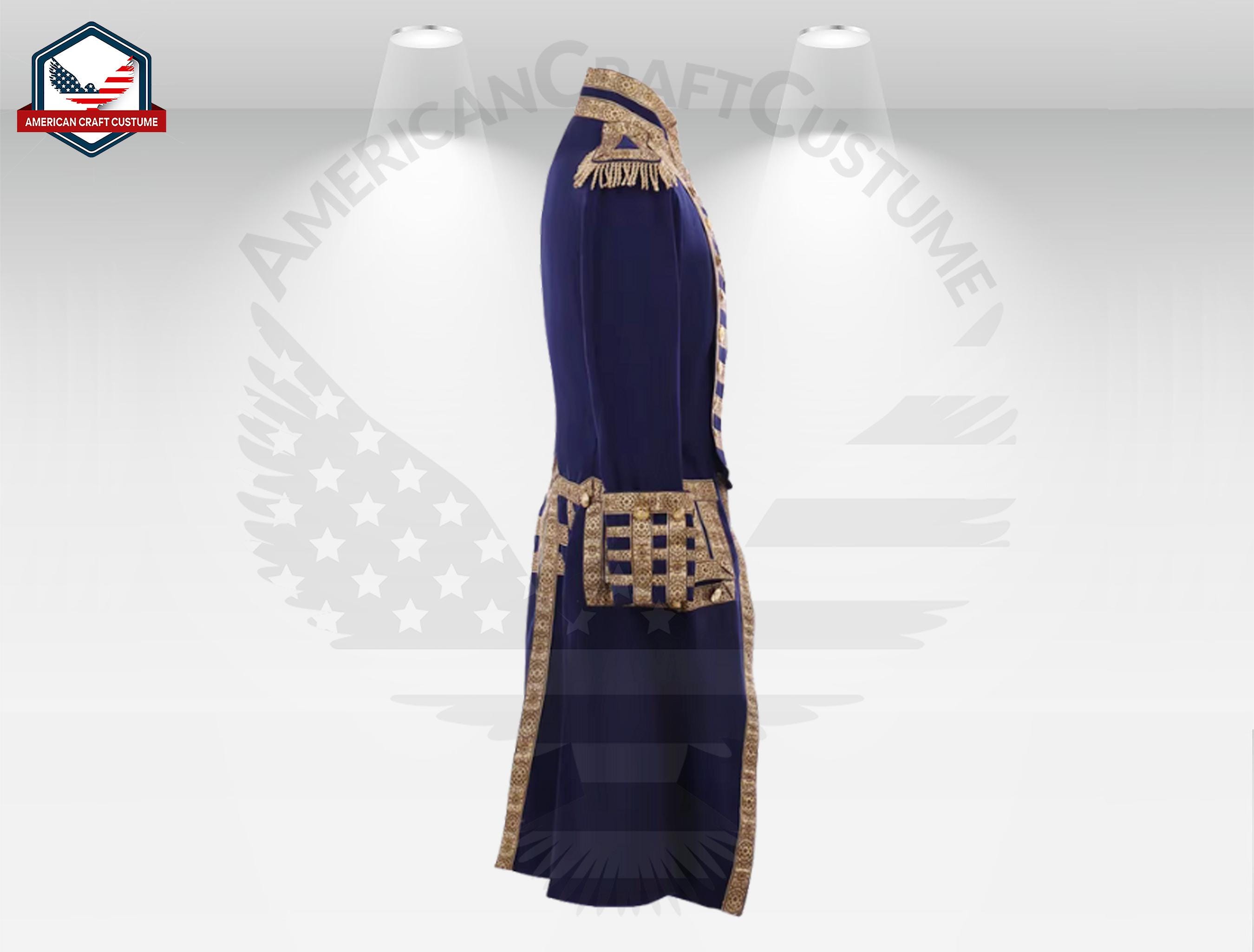 18th Century Colonial Military Uniform for Men | Regency Tailcoat ...