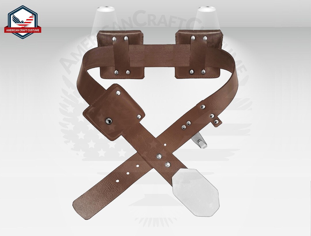 Rotj Luke Skywalker Cosplay Belt With Three Pouches, Star Wars Costume ...
