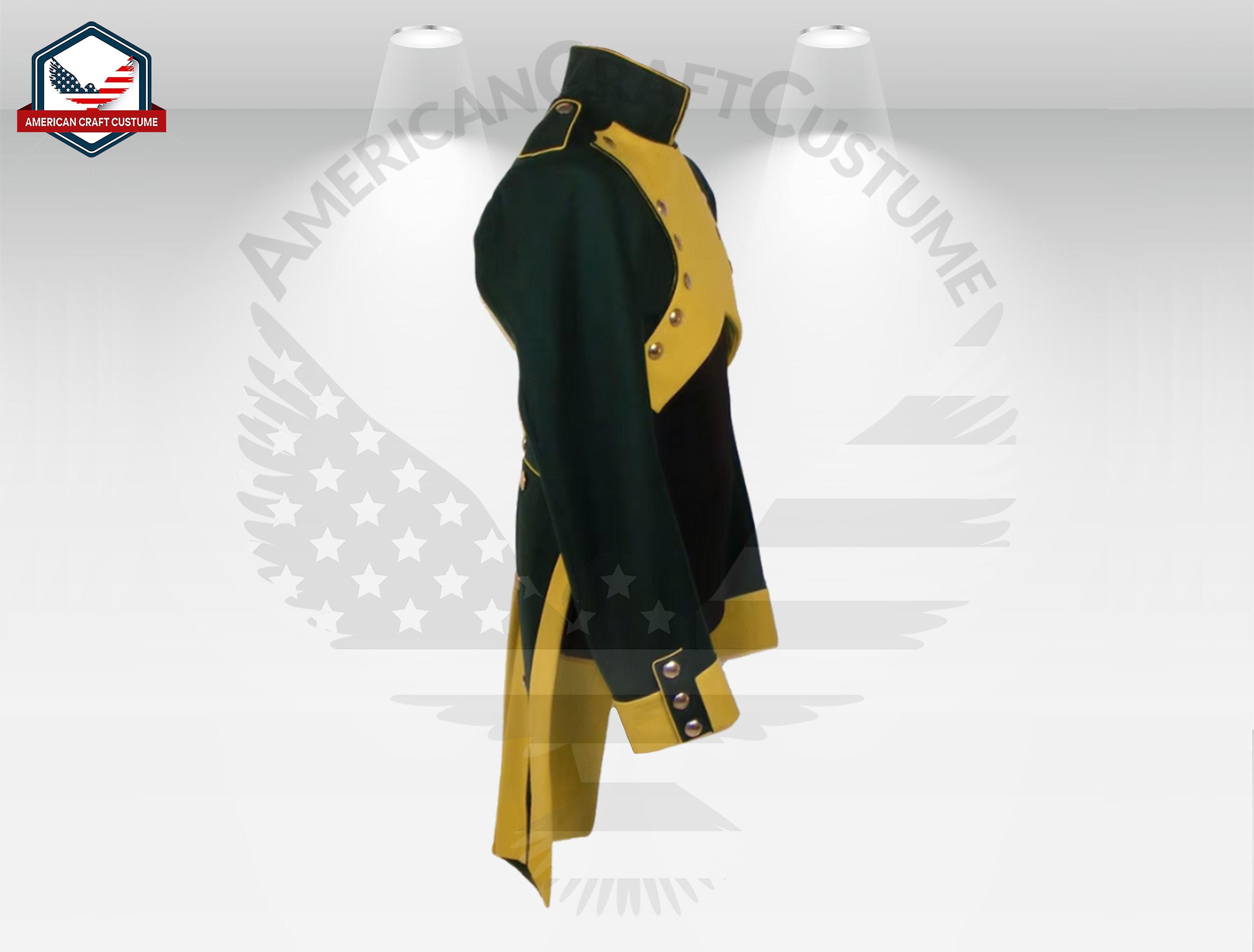 Napoleon Military Jacket | Historical Tailcoat Costume | 18th Century ...