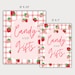 Strawberry First Birthday Table Sign: Berry Party Decor (digital ...