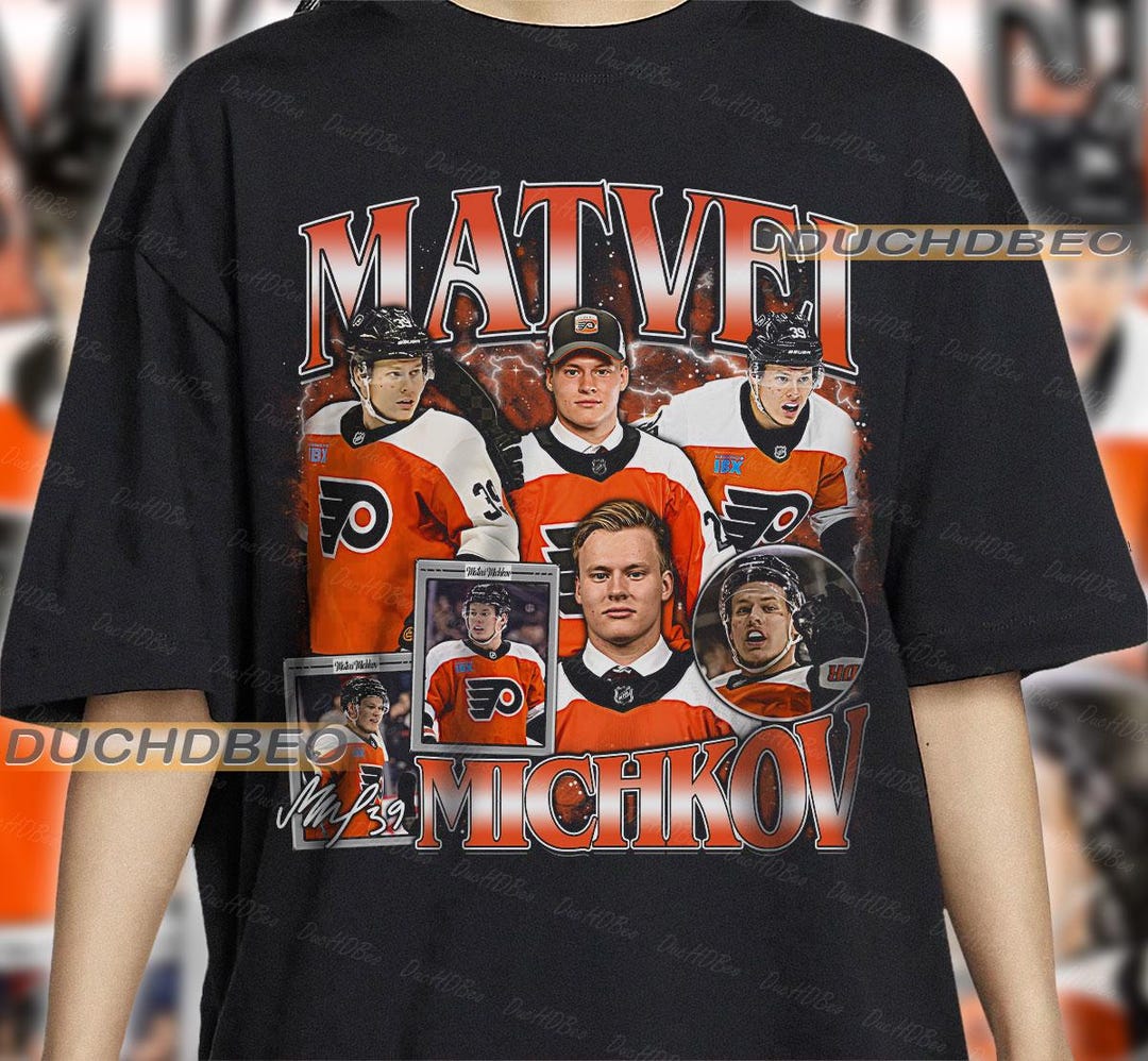 Matvei Michkov Shirt Ice Hockey American Professional Hockey ...