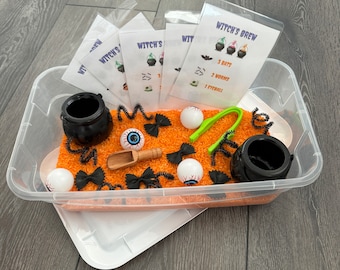 Spooky Sensory Bin Kit Halloween Sensory Kit Halloween Sensory Filler ...