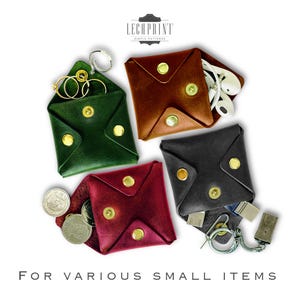 Leather Square Coin Pouch Pattern: Easy DIY Template (PDF/SVG) - Etsy