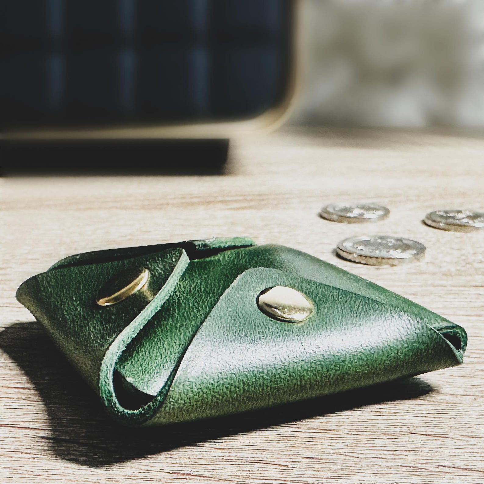 Leather Square Coin Pouch Pattern: Easy DIY Template (PDF/SVG) - Etsy