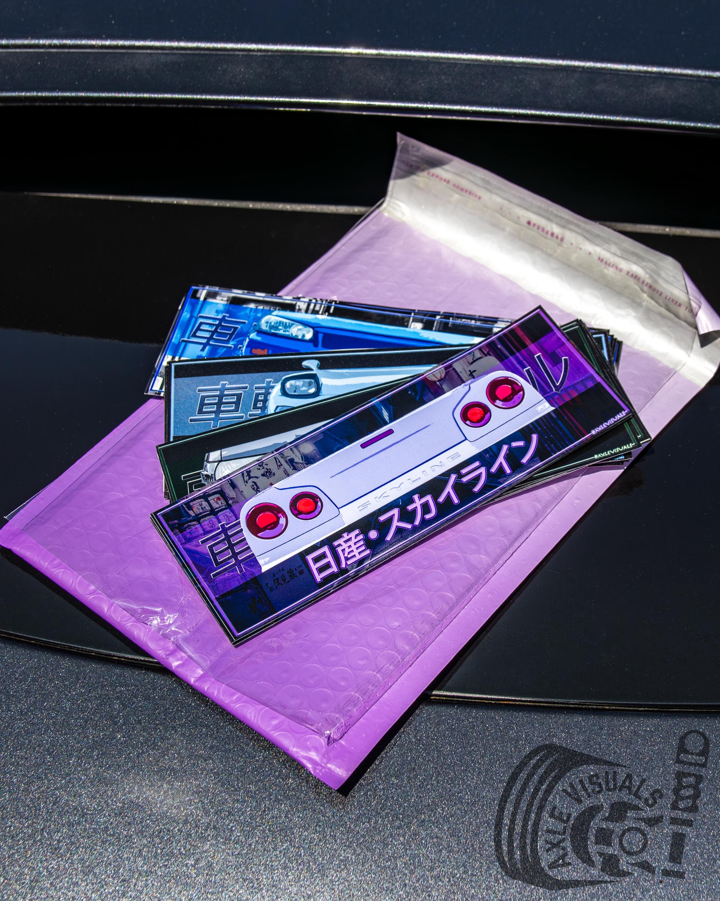 R34 Nissan Skyline GTR Slap Sticker - Etsy