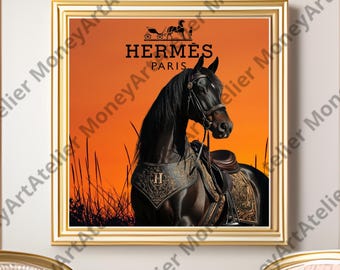 Hermes Horse Printable Luxury Art, Printable Posters, Vintage Prints ...