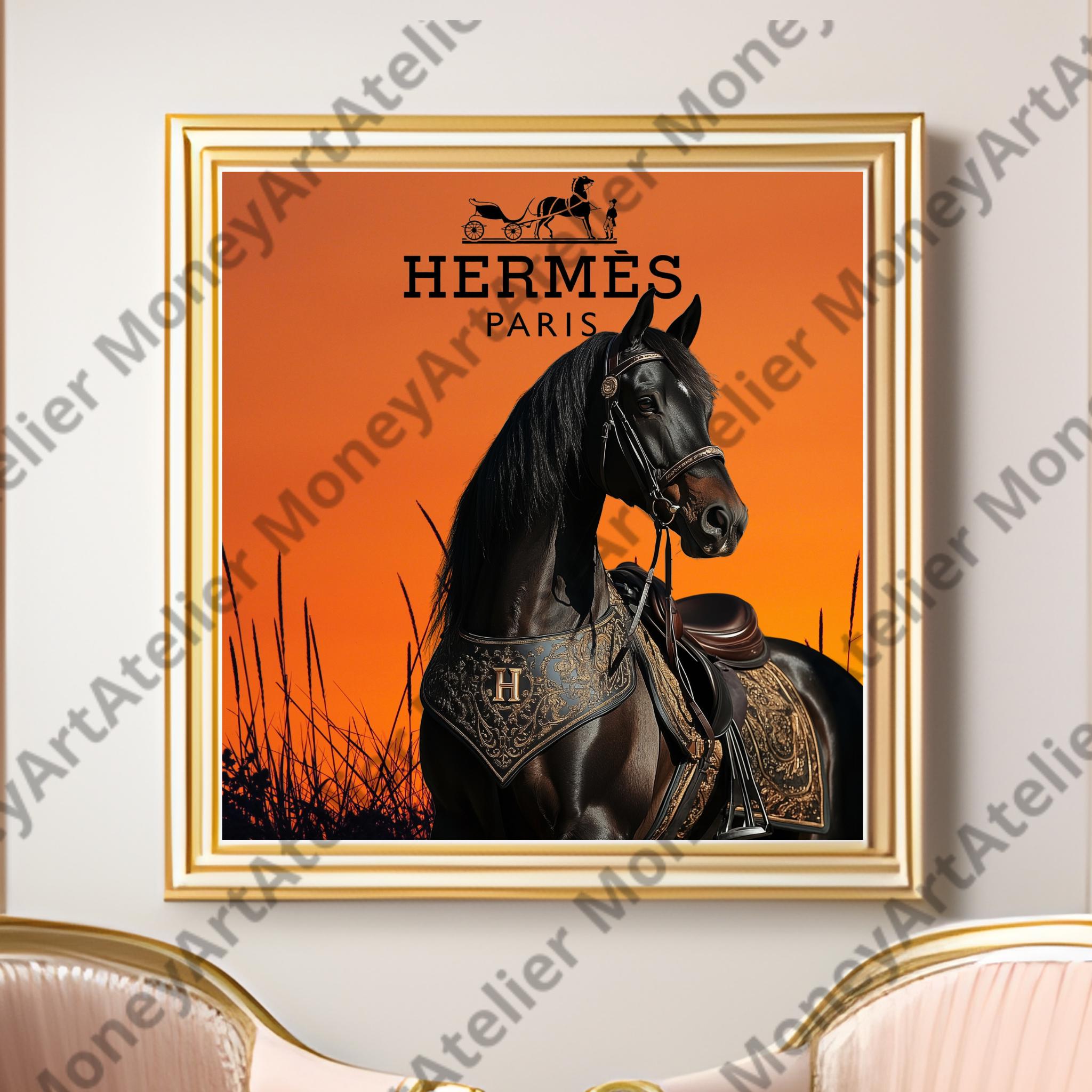 Hermes Horse Printable Luxury Art, Printable Posters, Vintage Prints ...