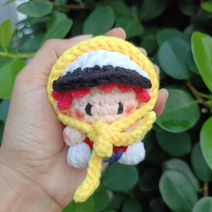 Crochet Rapper Style Idol Keychain – Handmade Mini Plush Charm - Etsy